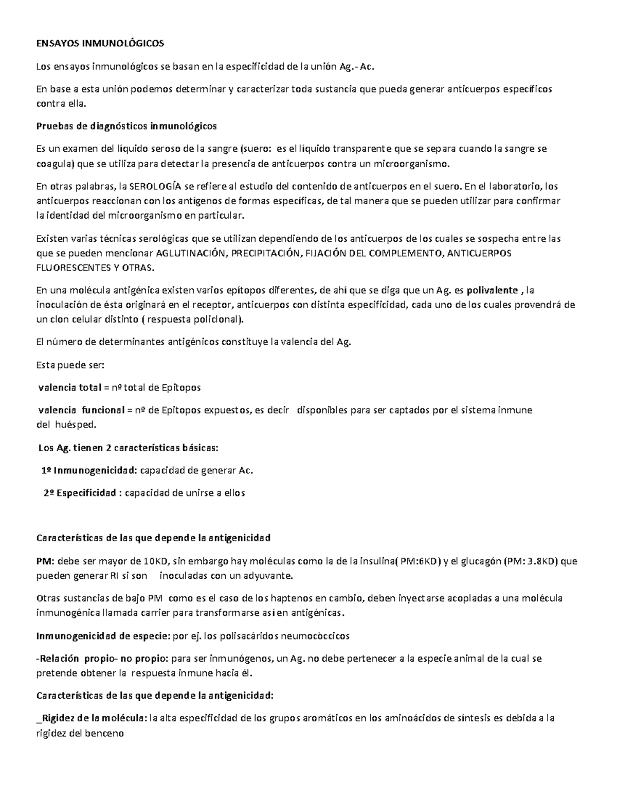 Ensayos Inmunológicos - Warning: TT: undefined function: 32 Warning: TT: undefined function: 32 ...