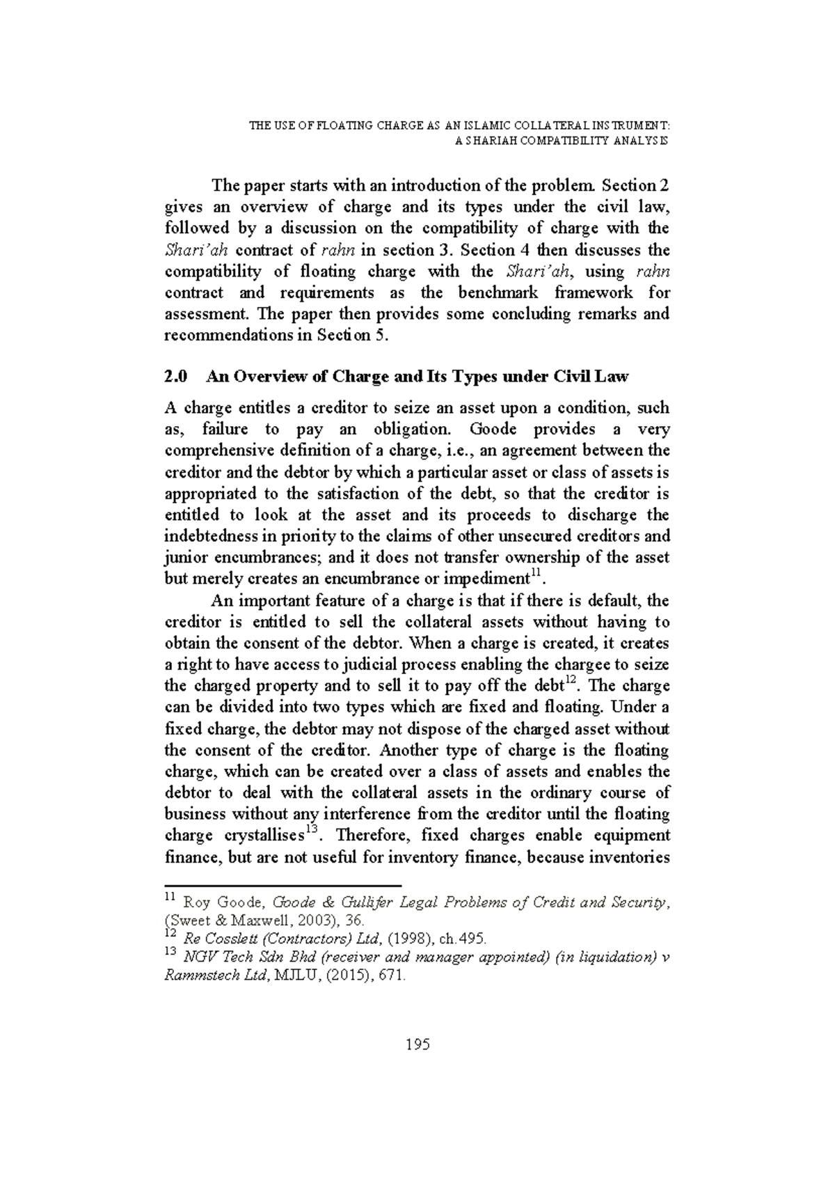 An Overview of Charge and Its Types under Civil Law - THE USE OF ...