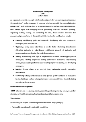 HCM Unit 5 Notes MOOCs - Massive Open Online Courses (MOOCs) Massive ...