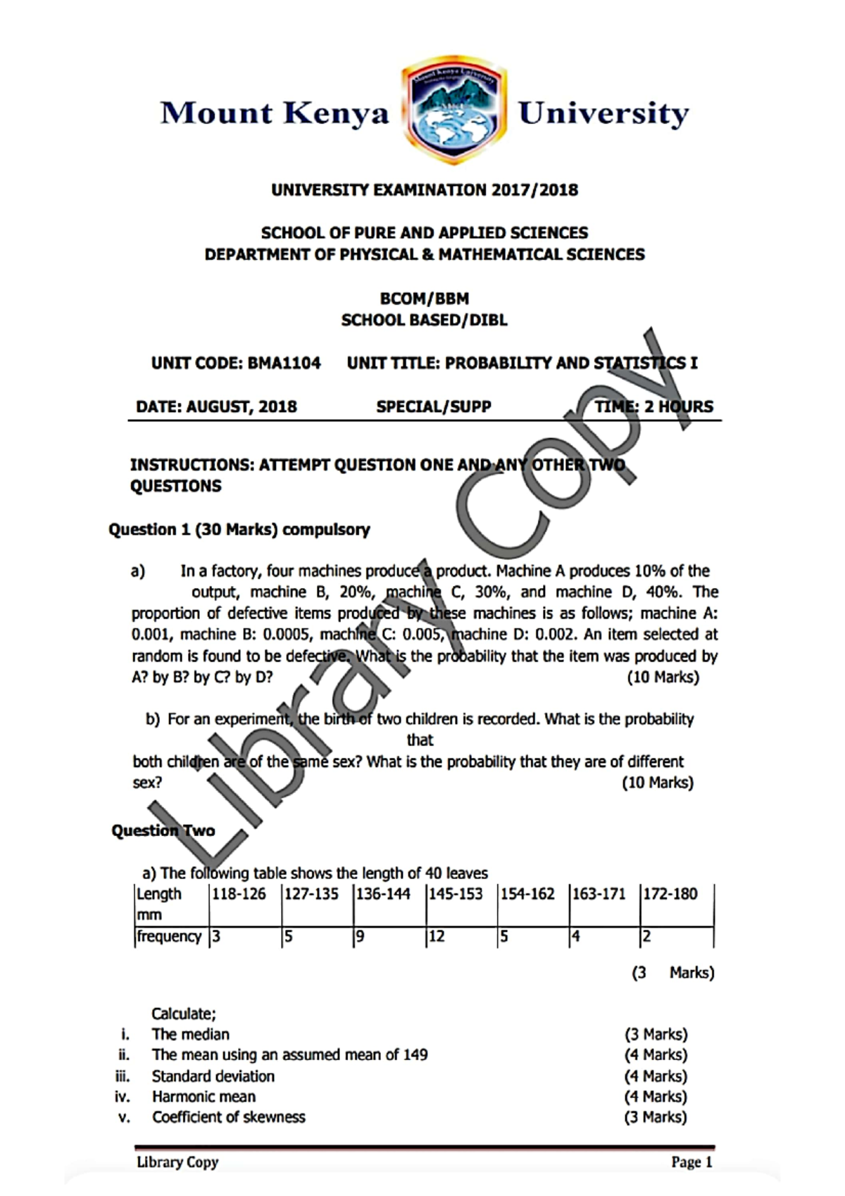 Probability - Education - Studocu