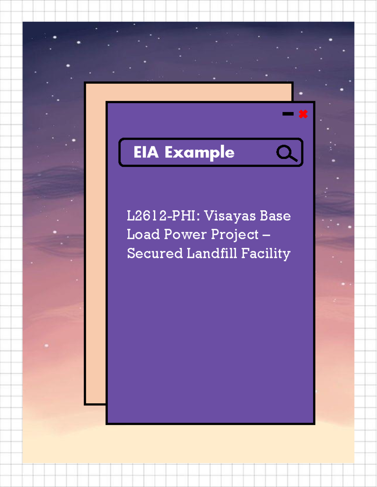 EIA Example - environmental impact assessment - L2612-PHI: Visayas Base ...