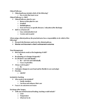 Unit1Maternity - notes - Unit 1: Foundations of Maternity Nursing ...