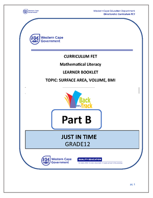 Mathematical literacy-Measurement - Conversions in the metric system ...