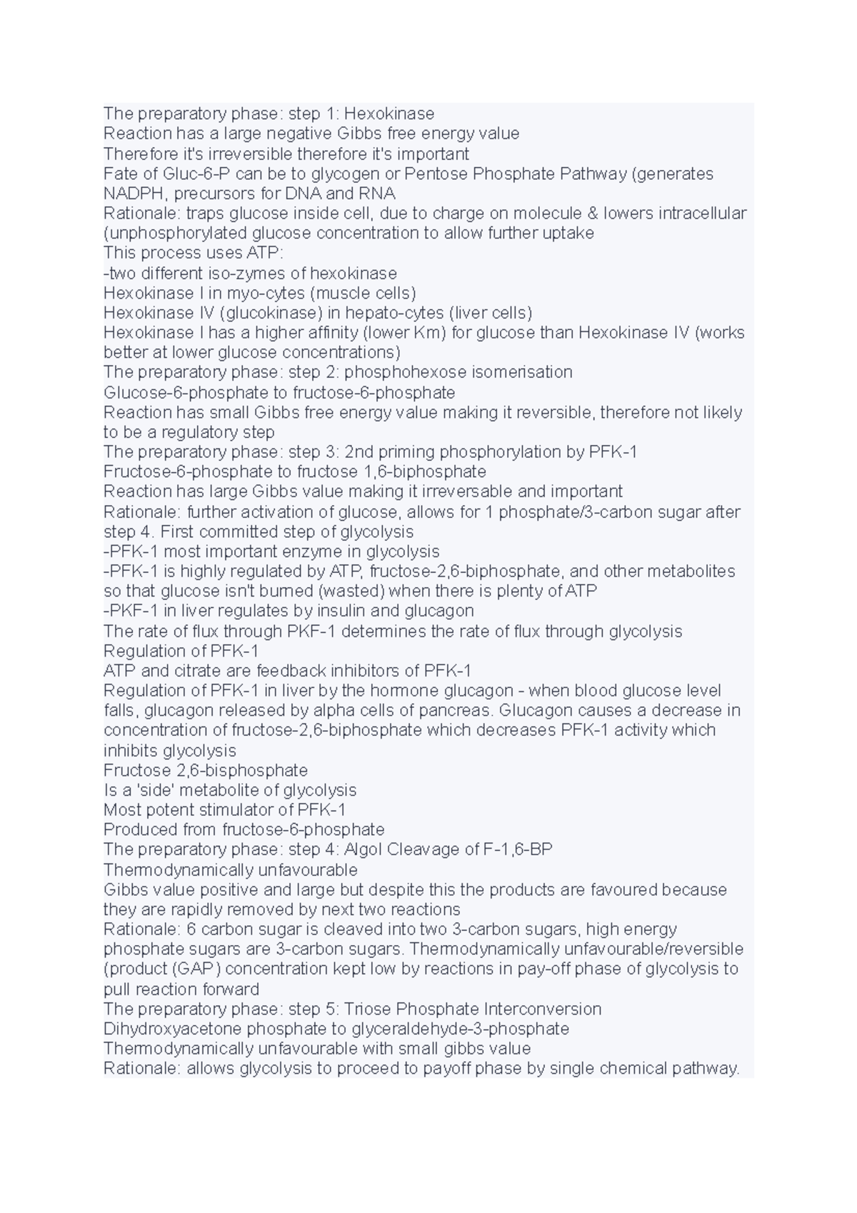 The preparatory phase - Biochemistry explanation of the tutorial - The ...