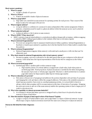 Intro to Operating systems - CS3450 Operating Systems Operating System ...