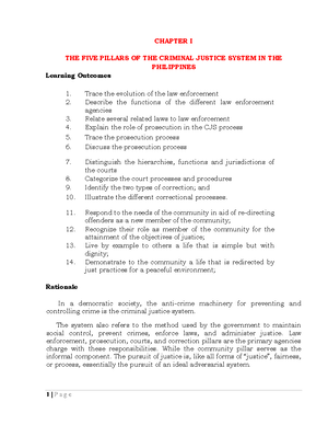 LEA Inter-Agency Approach - COURSE SYLLABUS (STUDENT’S COPY) LAW ...