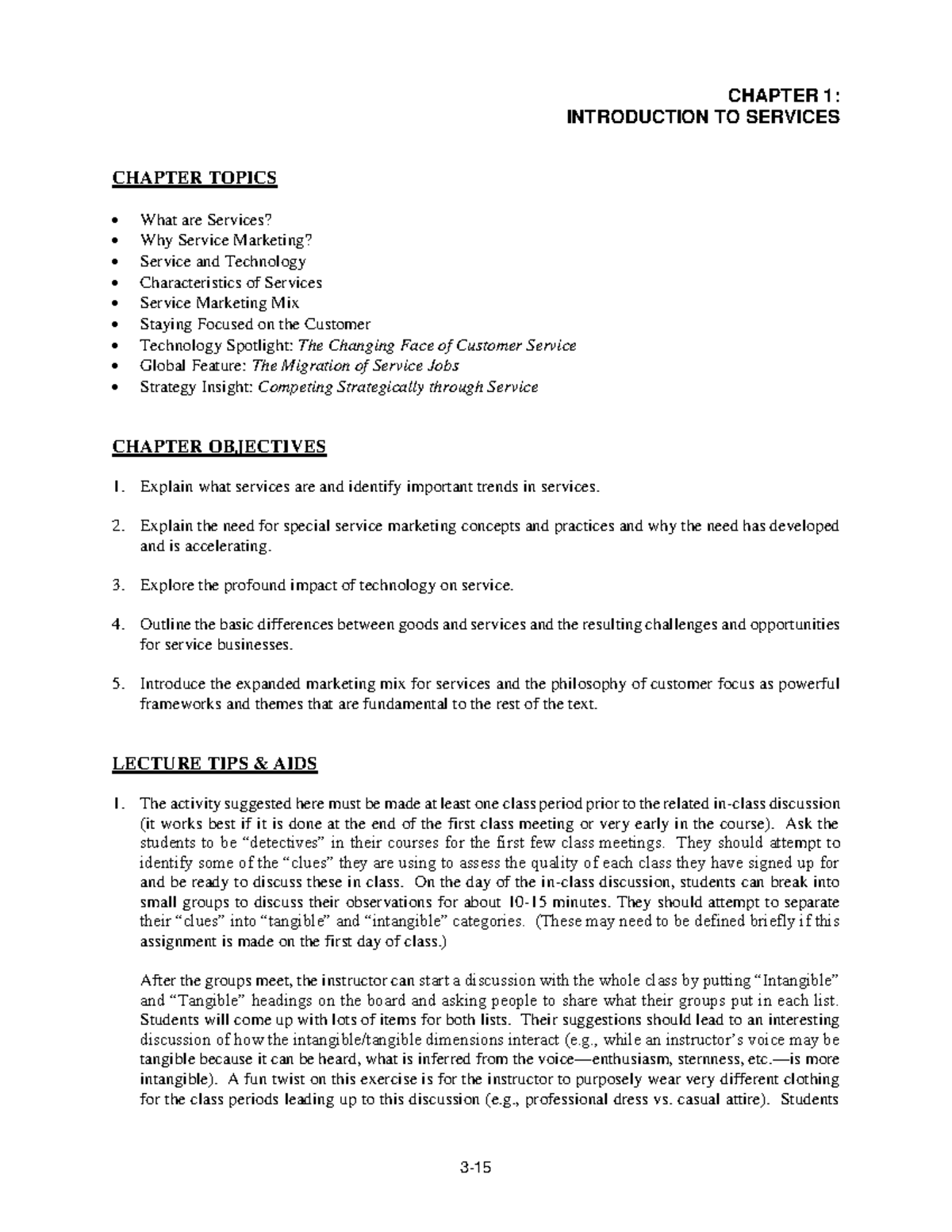 Ch-1-8 - International marketer - CHAPTER 1: INTRODUCTION TO SERVICES ...