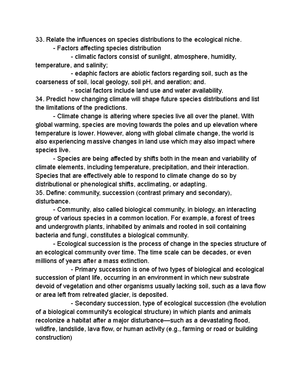 Geob ch 2 fire textbook notes geob 102 - Relate the influences on ...