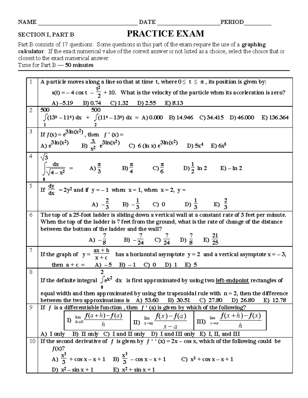 Mach5 preparation exam 02 MCQuestions Part B - NAME ...