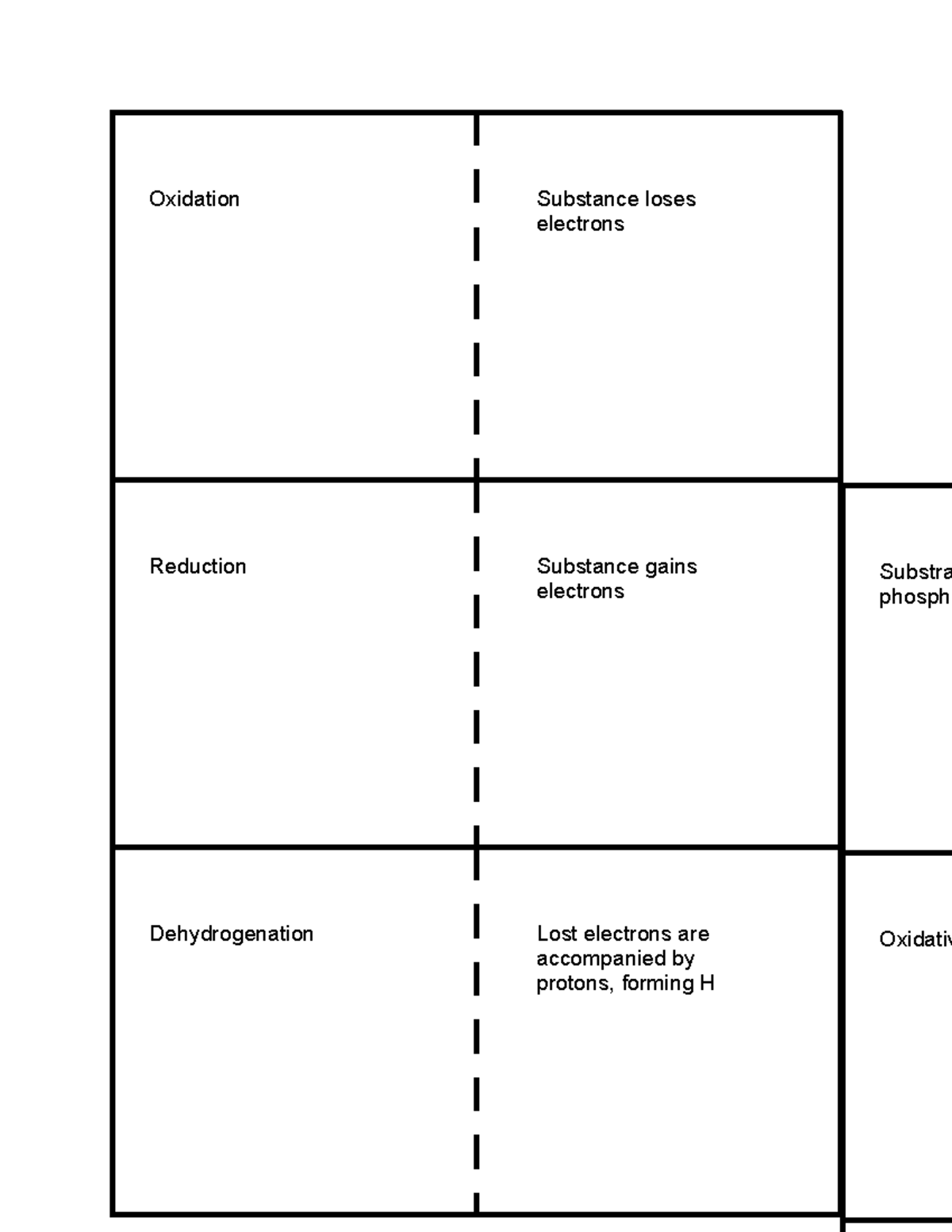 BIO 150 E2 Lecture Vocab Flashcards Print-out - Substra phospho ...