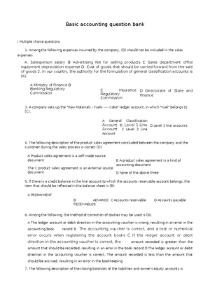 Concepts and characteristics of accounting - The concept and ...