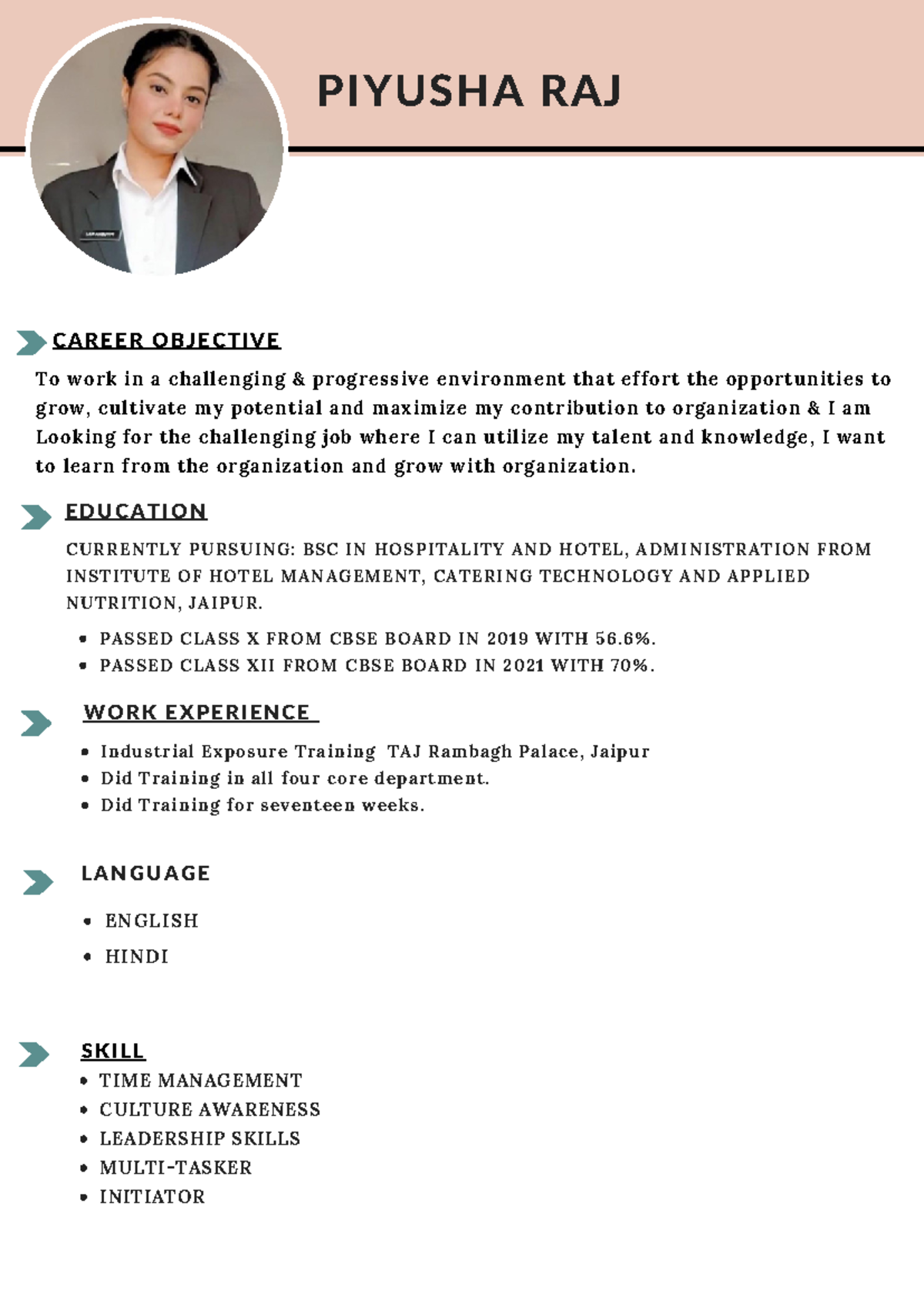 Business Administration career, in progress. Eddit - W O R K E X P E R I E N C E Industrial ...