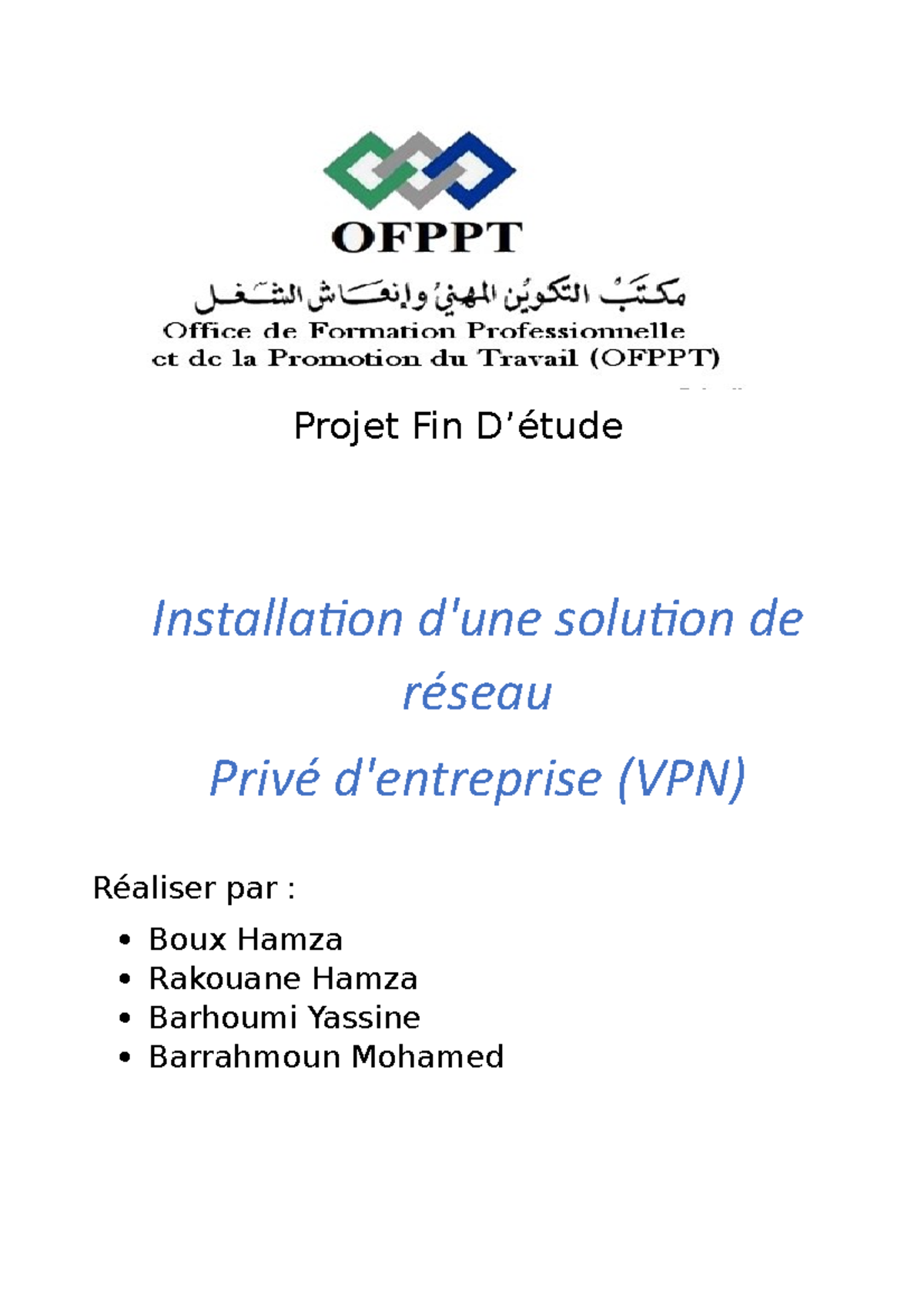 Pfe - EFM Module Admin Reso V1 examen fin module administration projet - Projet Fin D’étude ...