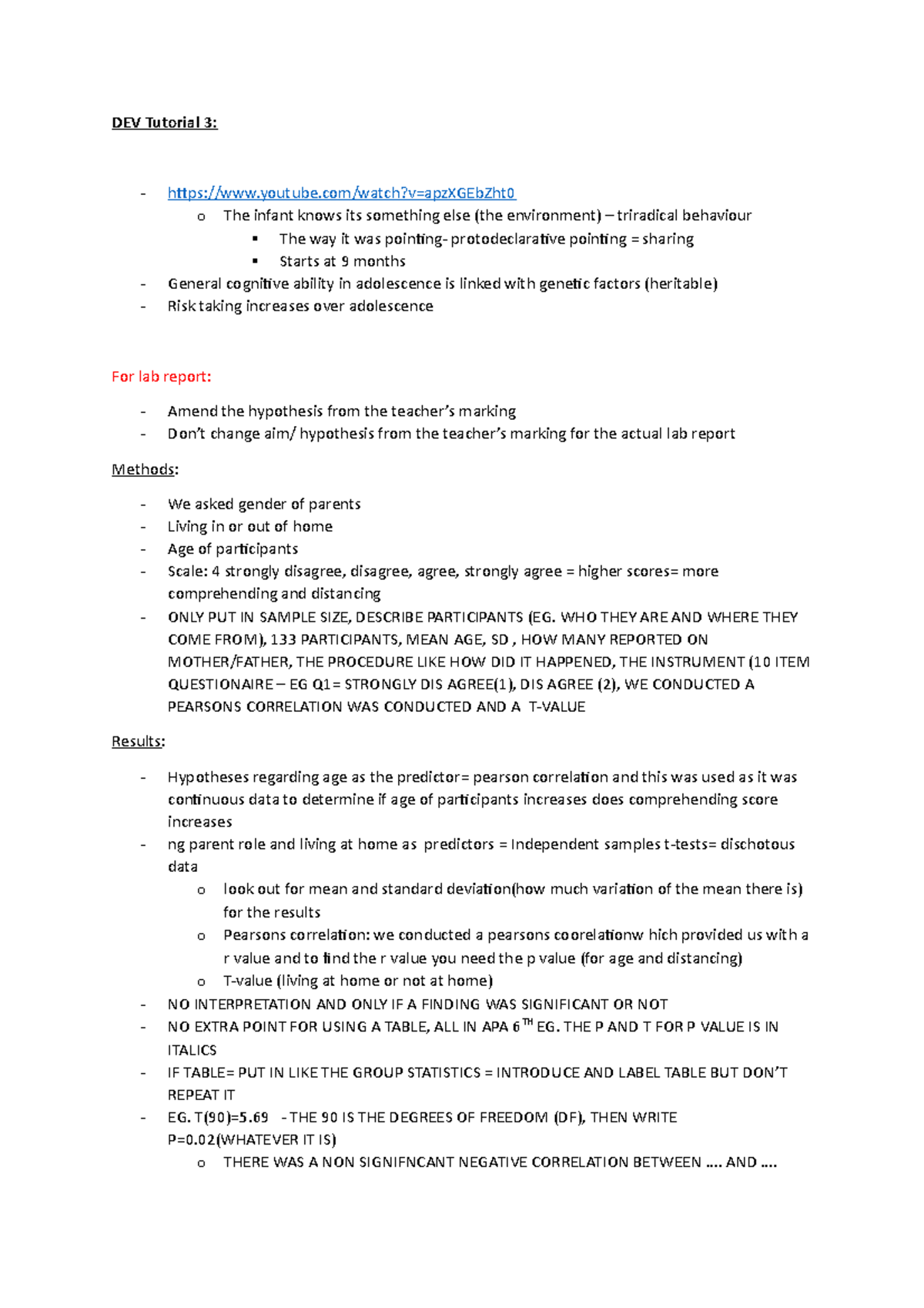 Workshop Tute 3 Tutorial Notes For Week 3 Dev Tutorial 3 O The Infant Knows Its Something