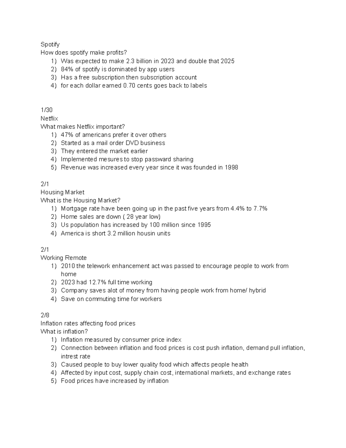 ACC 252 3 Things Learned Part 1 - Spotify How does spotify make profits ... ACC 252 3 Things Learned Part 1 - Spotify How does spotify make profits ...