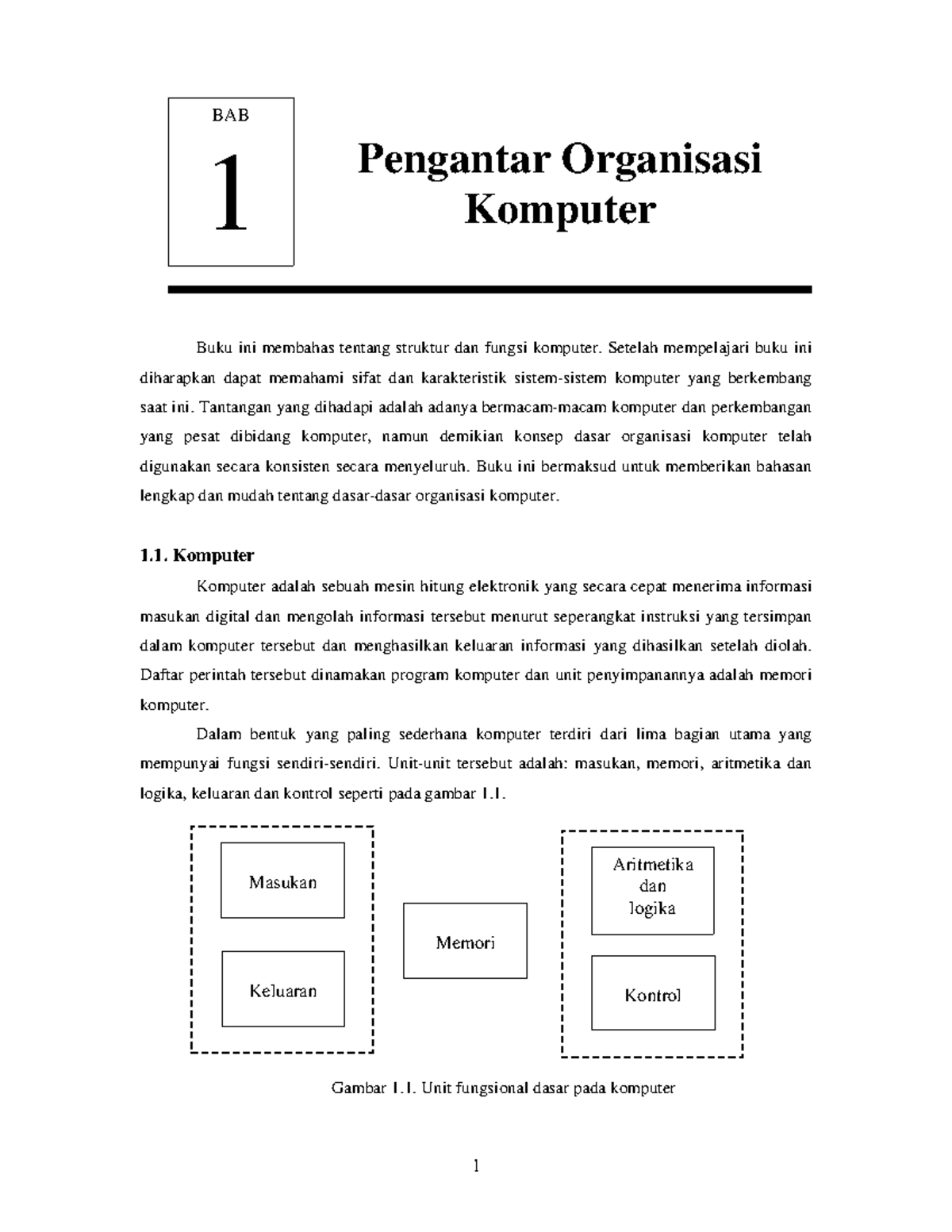 Buku Arkom - arsitecture computer - Buku ini membahas tentang struktur ...