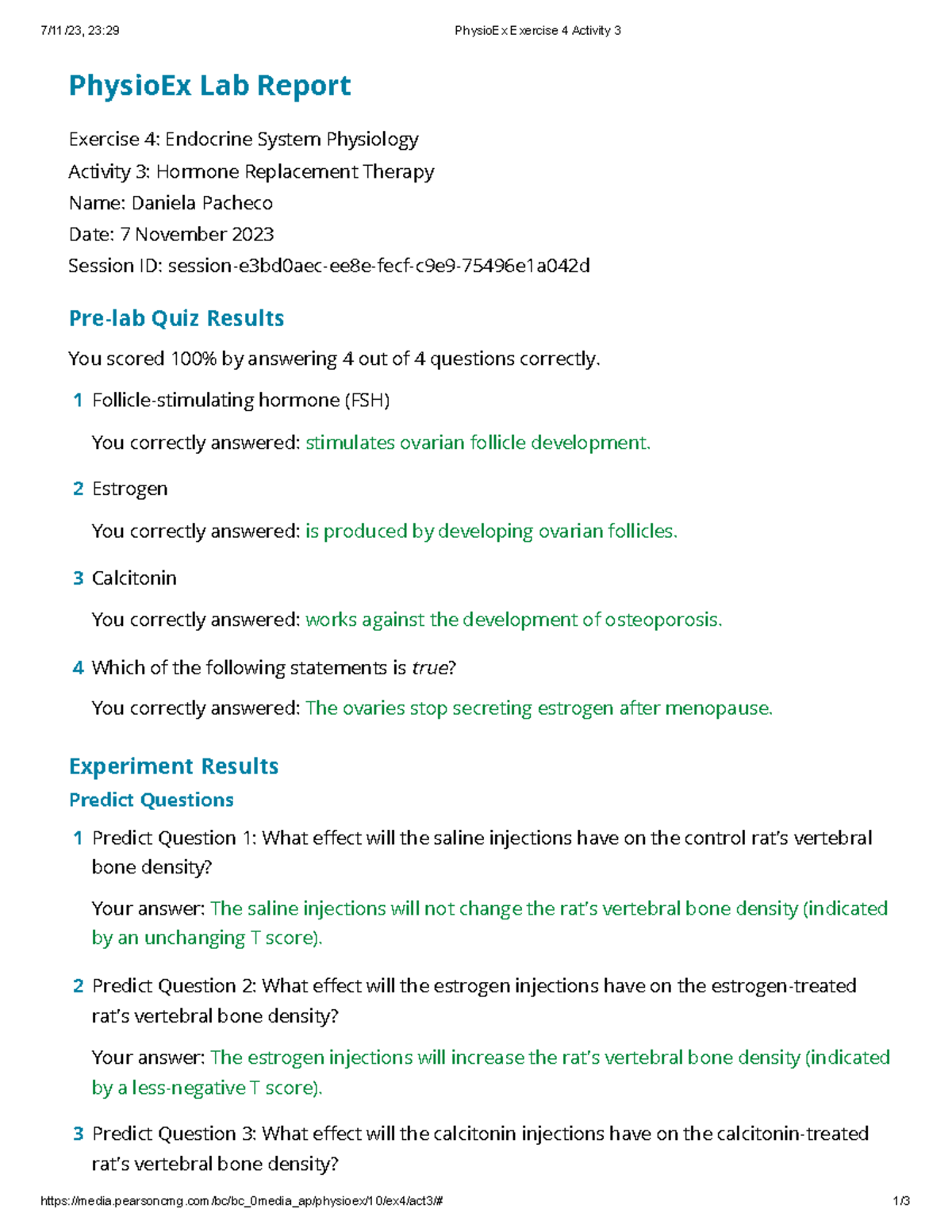 Physio Ex Exercise 4 Activity 3 Pearsoncmg Bc Bc 0media Ap Physioex