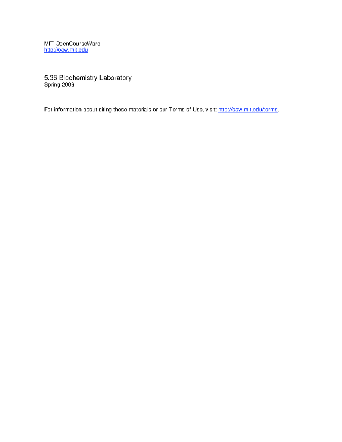Site directed mutagenesis (Quik change method - MIT OpenCourseWare ocw ...