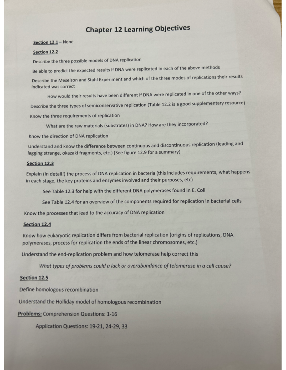 Chapter 12 - BIO 2306 - Studocu