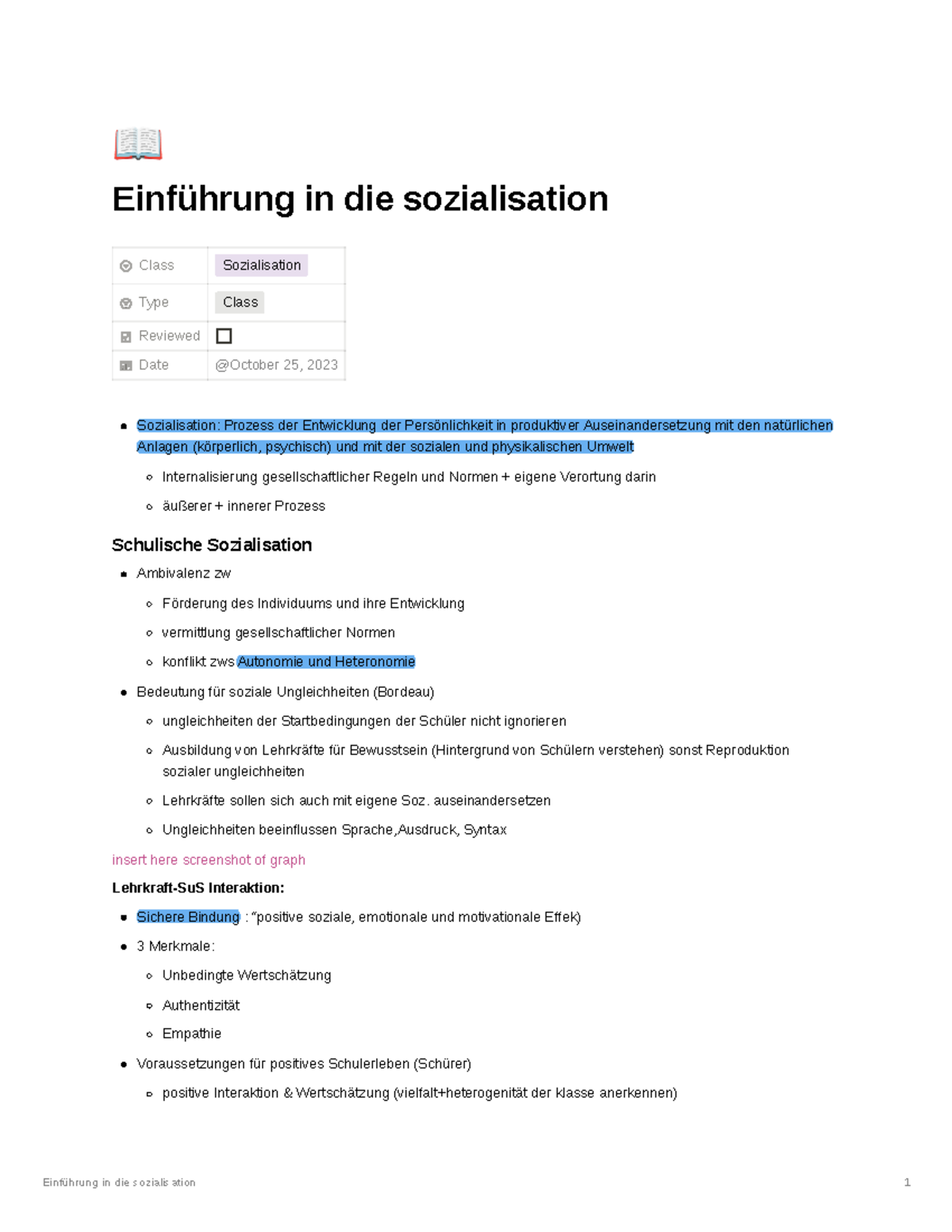 Sozialisationstheorien - Einführung in die sozialisation 1 📖 Einführung ...