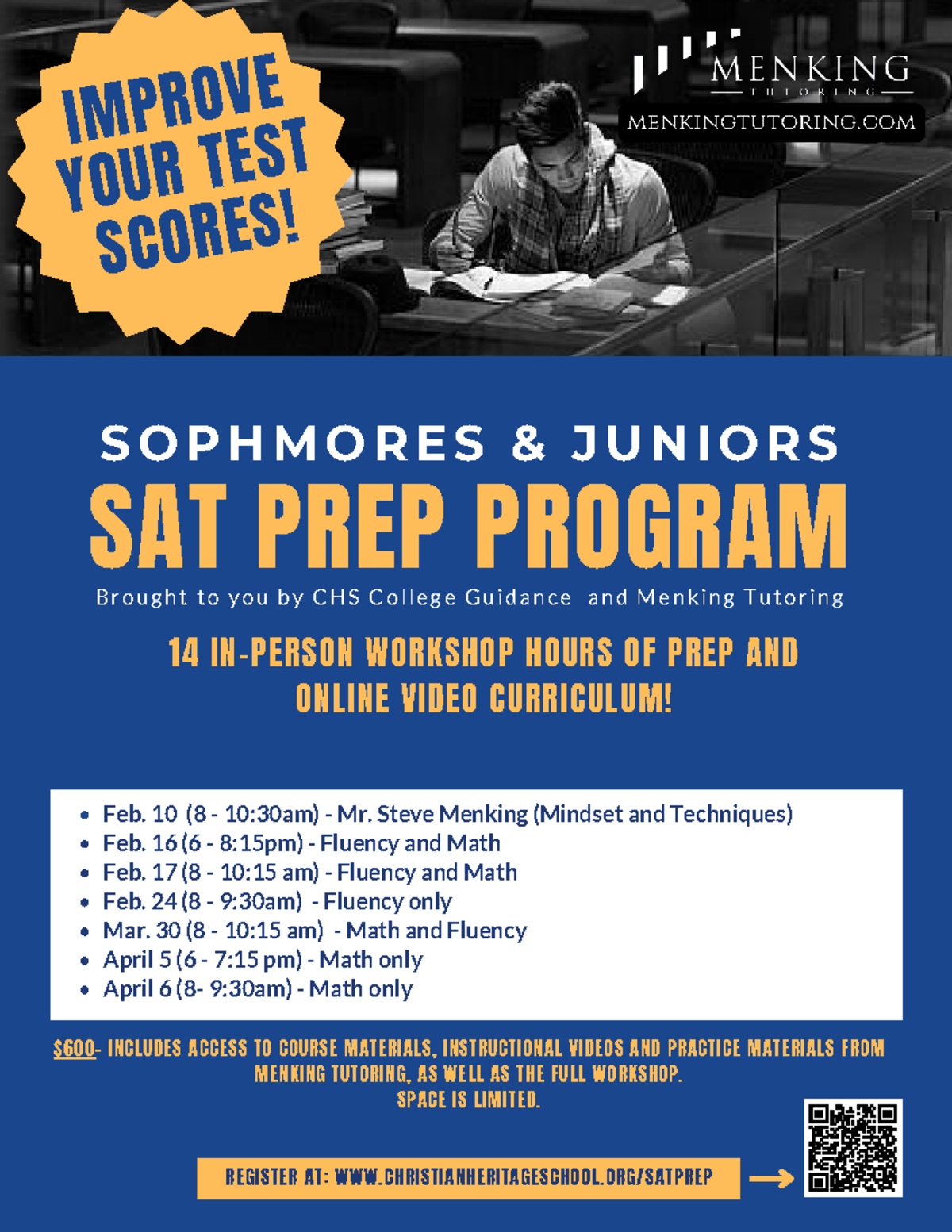 SAT PREP Flyer - If anybody needs help on their SAT prep, heres a great ...