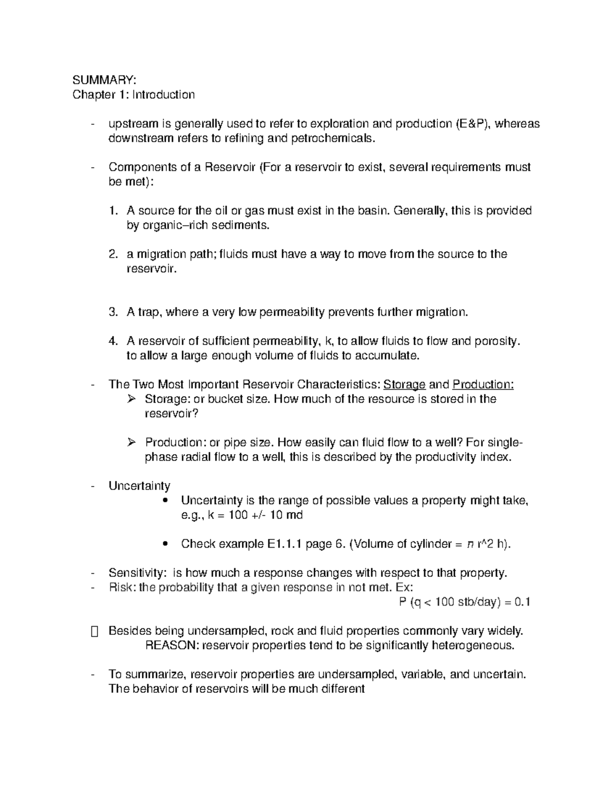 Chapter 1 SUMMARY Chapter 1 Introduction Upstream Is Generally Used chapter-1-summary-chapter-1-introduction-upstream-is-generally-used