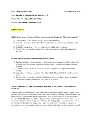 Module-2 - xasa - Lesson 2 Method of Philosophizing INTRODUCTION The ...
