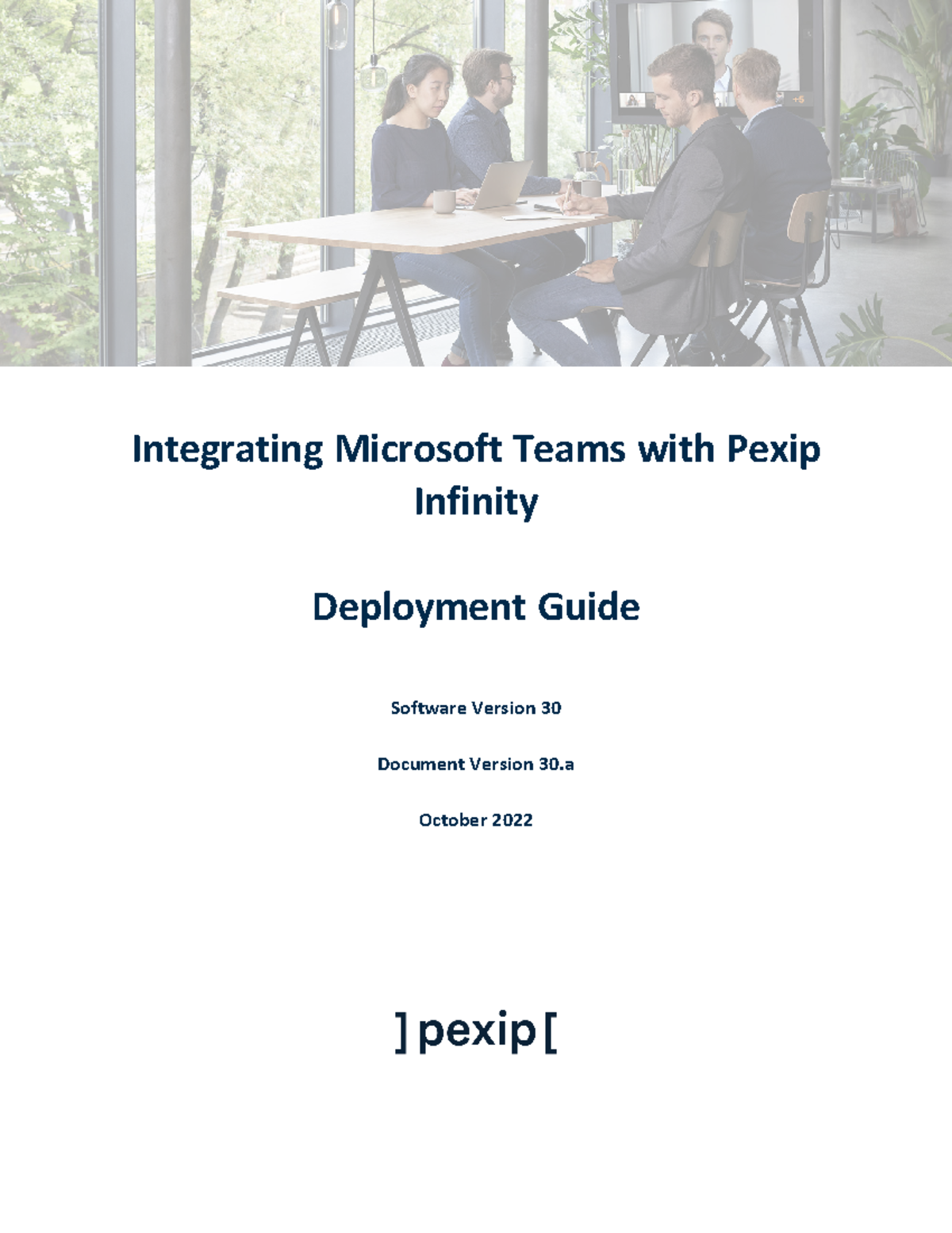 Pexip Infinity Microsoft Teams Deployment Guide v30 - Integrating ...