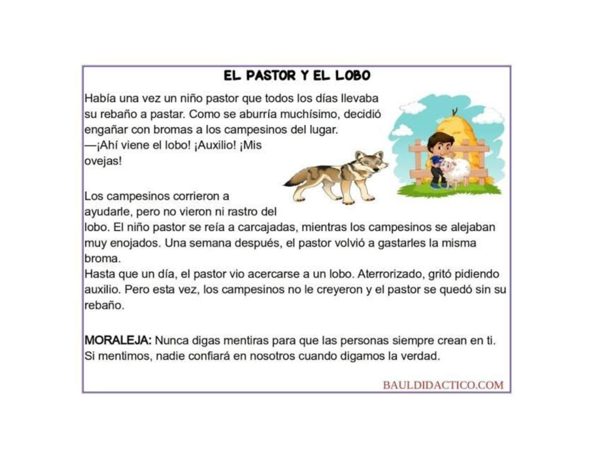 Scan 11 oct 24 1·16·46 a.m - EL PASTOR Y EL LOBO Había una vez un niño ...