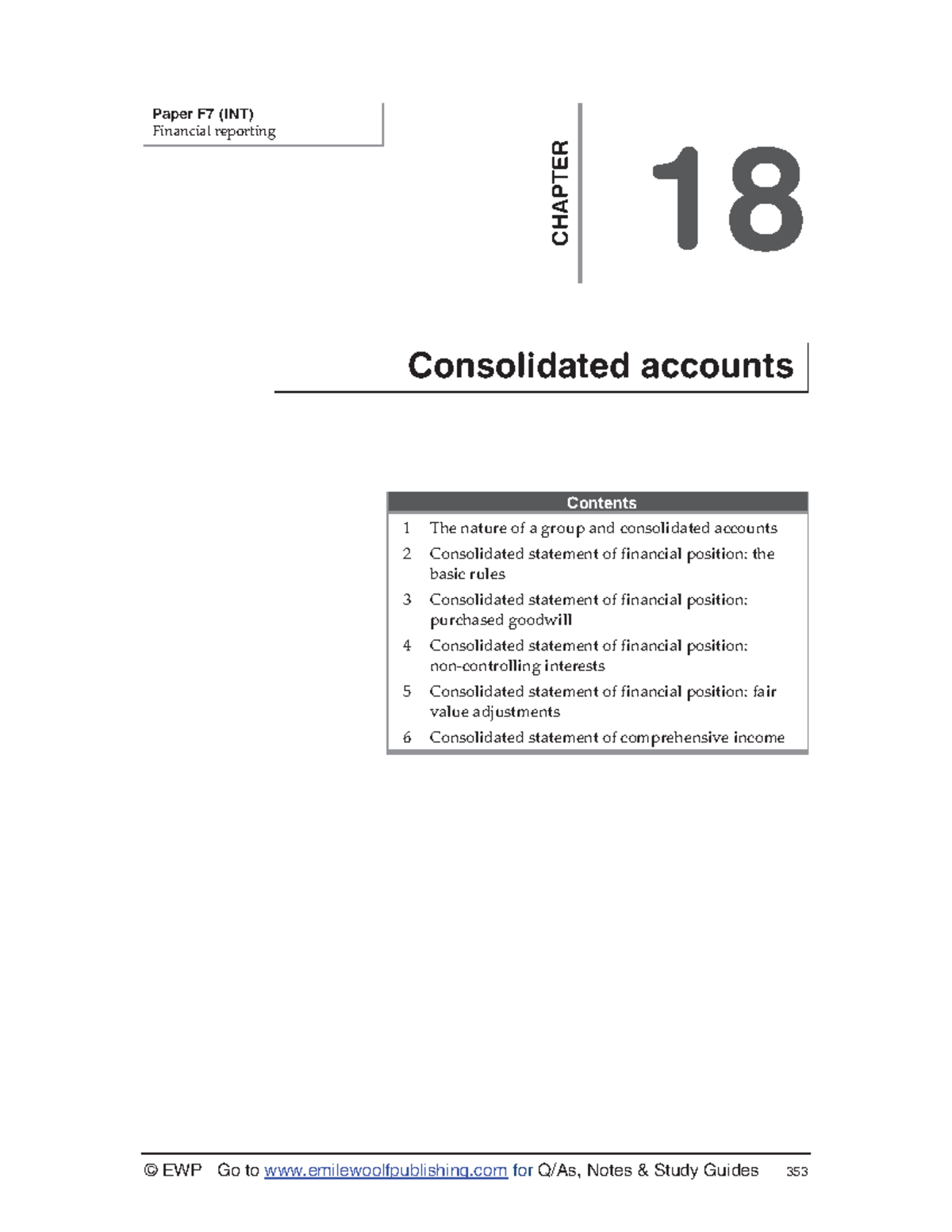 Consolidation Book - Pdf of book - © EWP Go to emilewoolfpublishing for ...