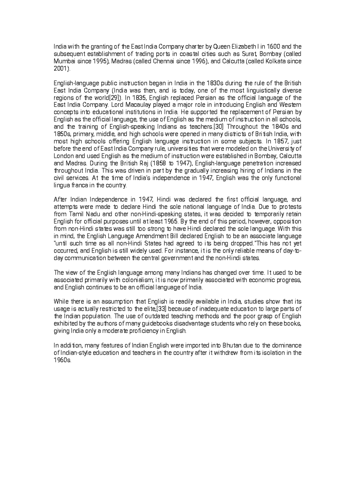 History Of Indian English Language India With The Granting Of The history-of-indian-english-language-india-with-the-granting-of-the