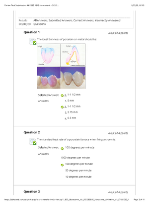 Review Test Submission: #10 RESD 1215 Assessment – 2023 - Results ...