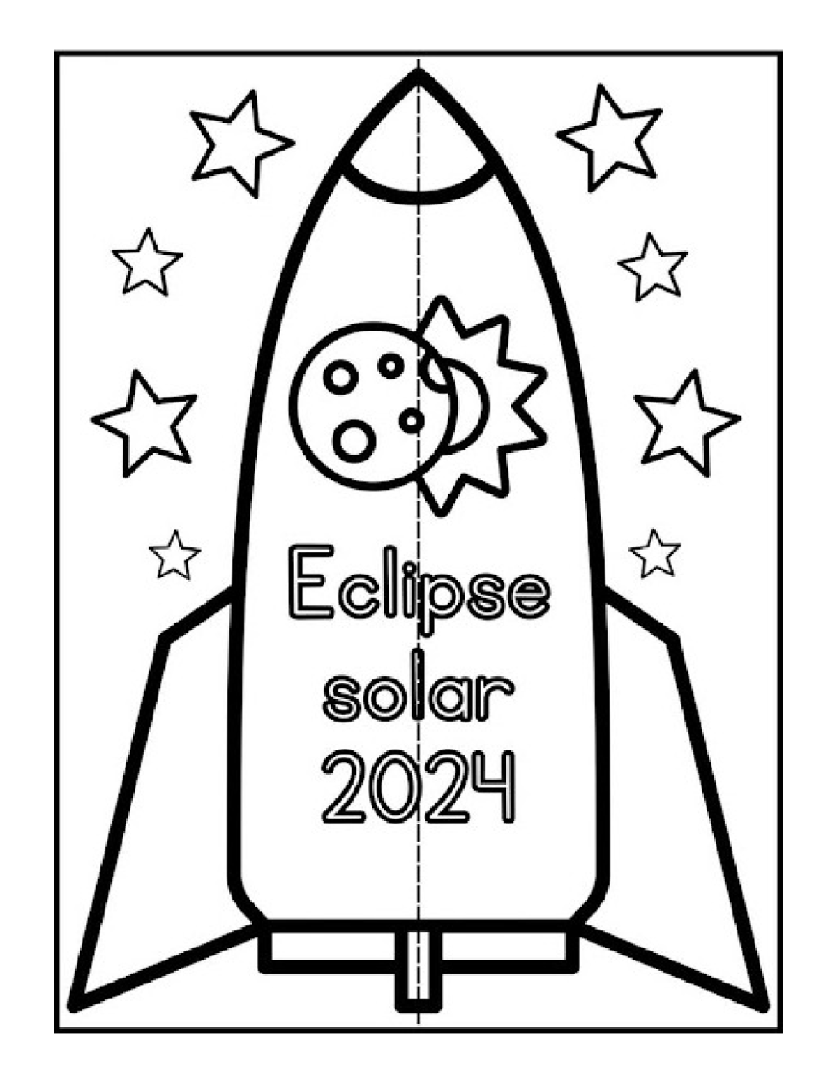 Lapbook eclipse - Eclipse solar 2024 Eclipse solar 2024 es un eclipse ...