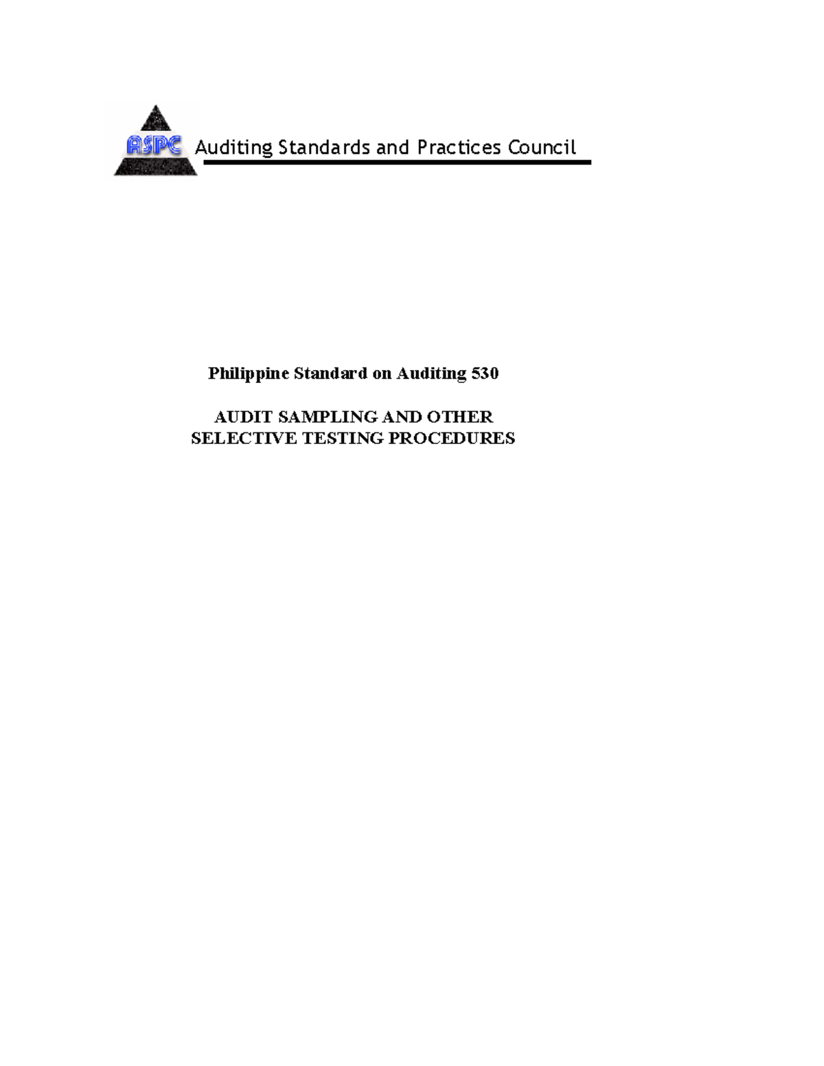 PSA-530 - Lecture notes 1 - - Studocu