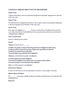 Chapter 3 Obligation with a period - OBLIGATIONS WITH A PERIOD ...