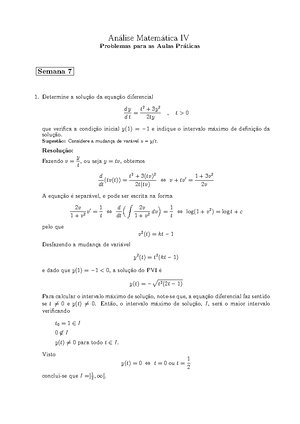 Ficha 3-CDI-III[209] - Cálculo 3 - Studocu