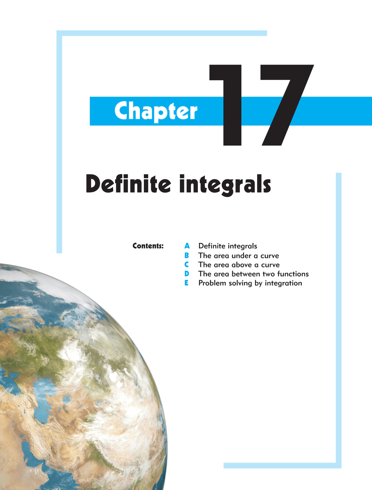 Haese Mathematics Chapter 17 - Definite Integrals - IB Mathematics ...