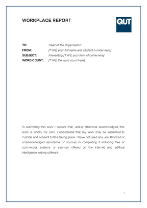 Briefing note - serial killer assessment - In submitting this work, I declare that, unless ...