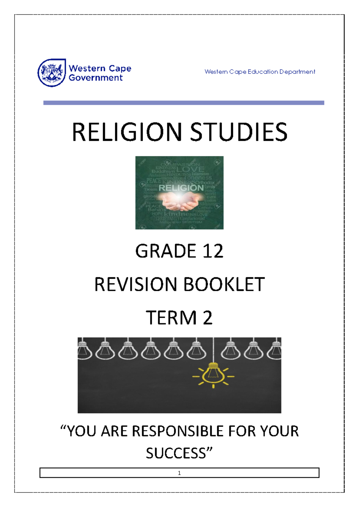 RS Grade 12 RB T2 ENG - its very helpful - Western Cape Education ...