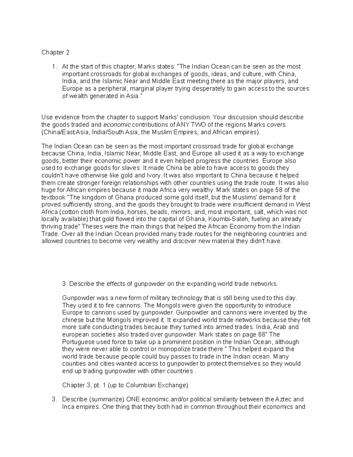 Chapter 2 - Dr. Lawrence E. Schneider - Chapter 2 At the start of this ...