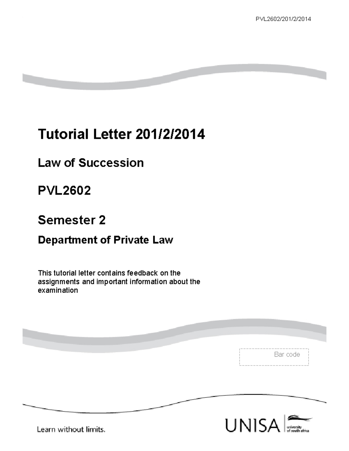 PVL2602-tut letter 201 extremely important - PVL2602/201/2/ Tutorial ...