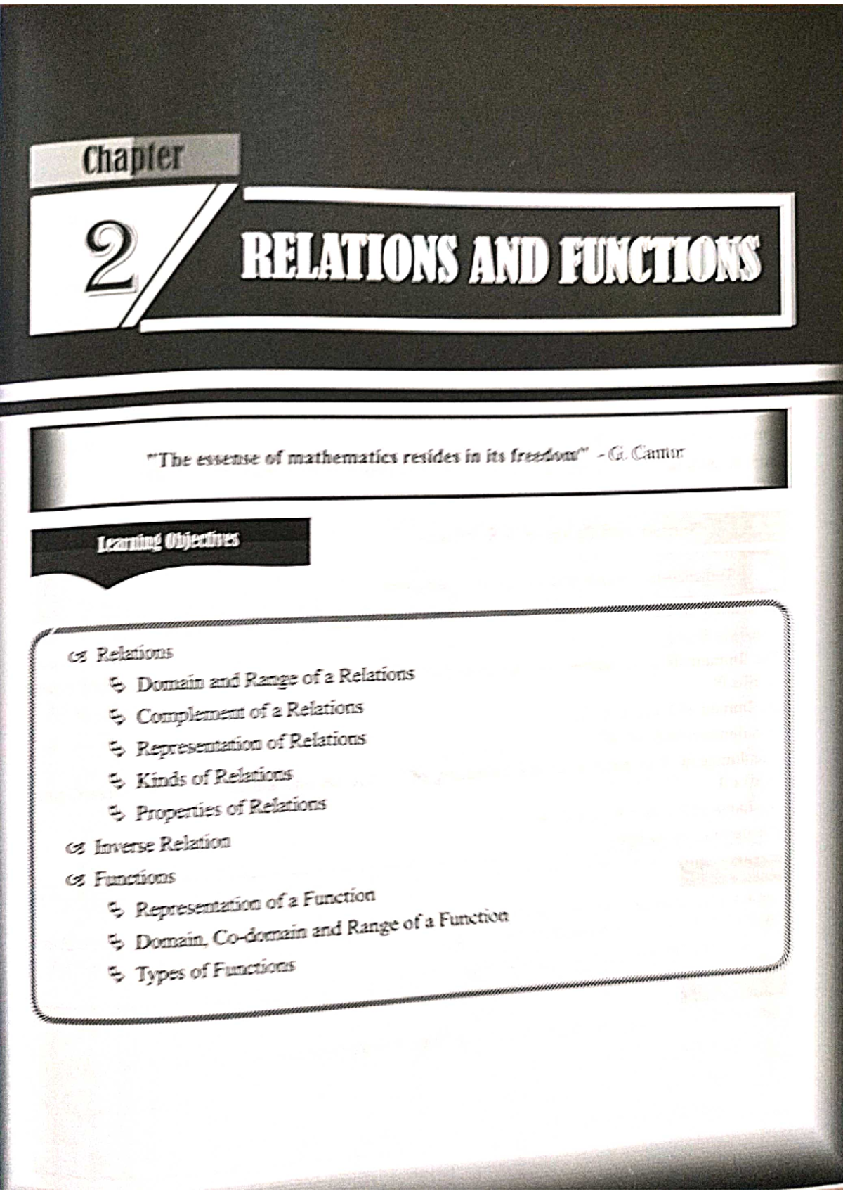 Realtion and functions ch -2 - Computer Science - Studocu