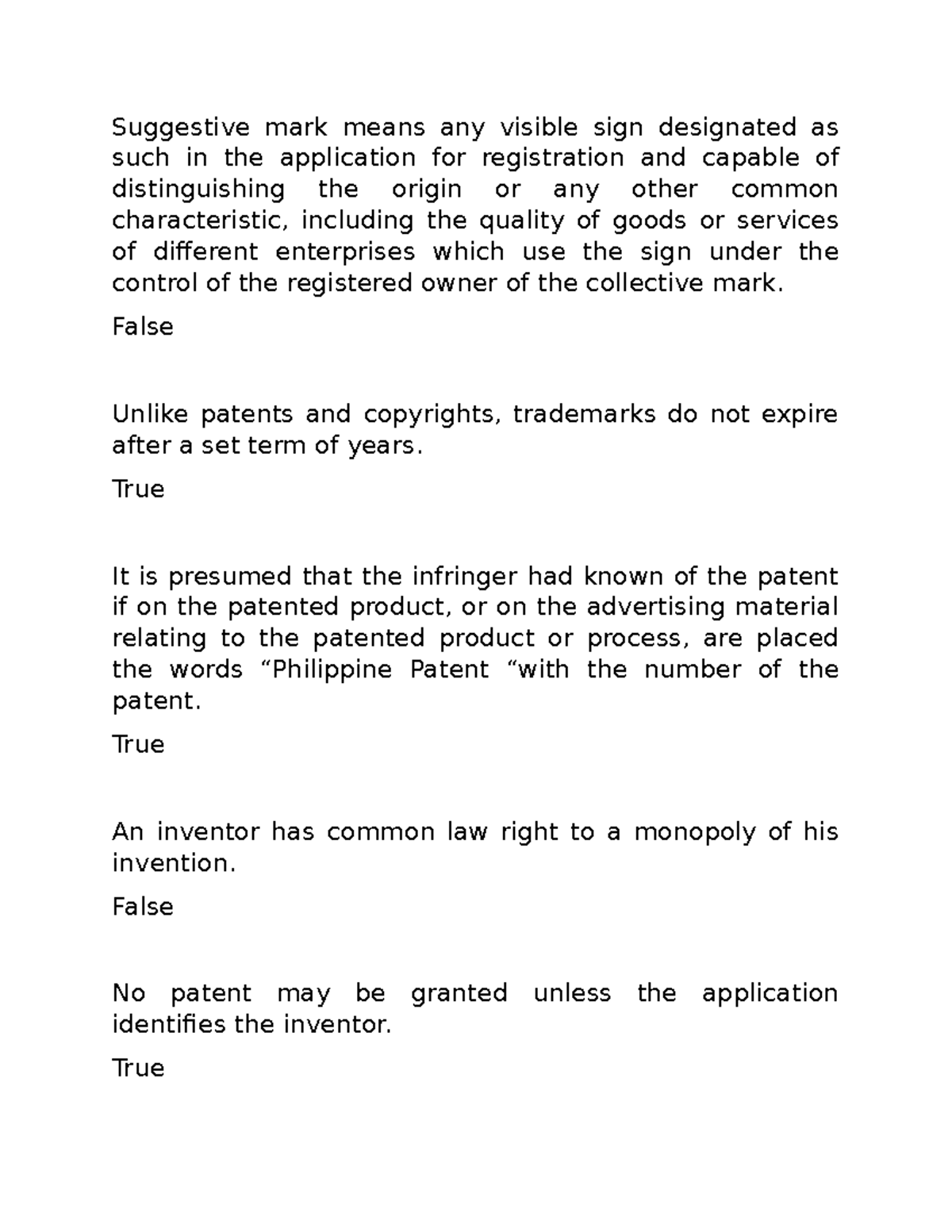2 Regulatory Framework Activity Seatwork Assignment - Suggestive mark ...