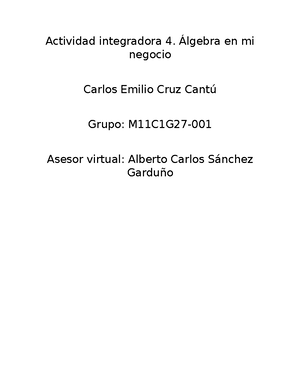 Act 1 modulo 13 prepasep año 2024 actualizado - ACTIVIDAD INTEGRADORA 1. VISITANDO LA ISLA 2024 ...