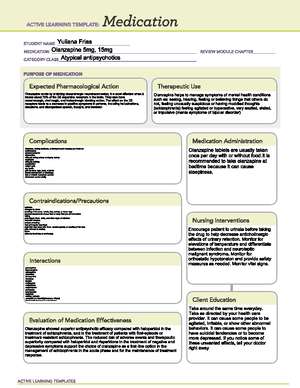Levetiracetam Drug Card - ACTIVE LEARNING TEMPLATES THERAPEUTIC ...