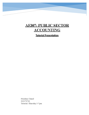 AF201 Discussion Form - LECTURE MATERIAL - Balanced Scorecard The ...