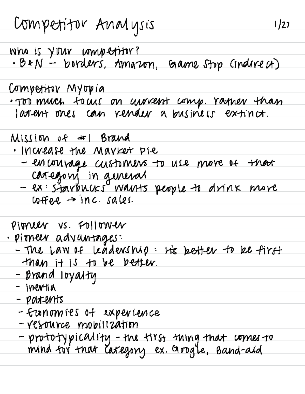 Foundations of IMC (ADV 5007) - Competitor Analysis - Competitor ...