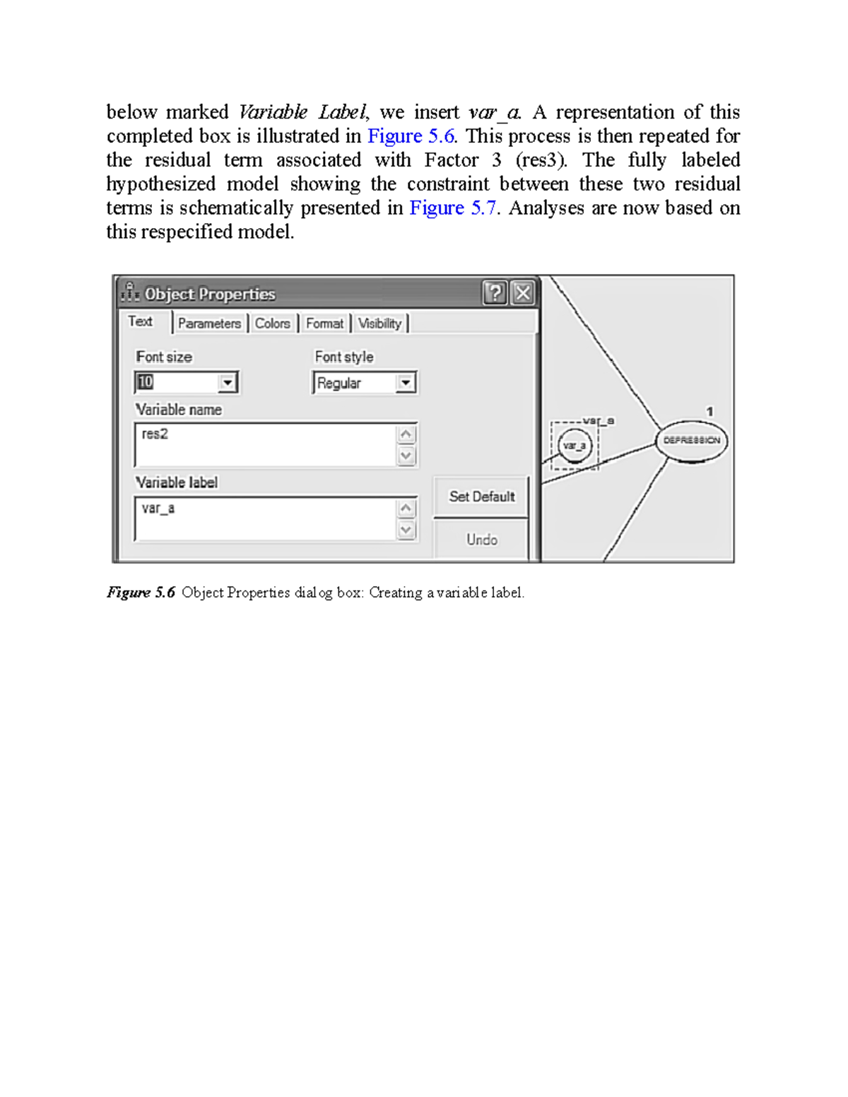 Differential Equation (57) - below marked Variable Label, we insert var ...