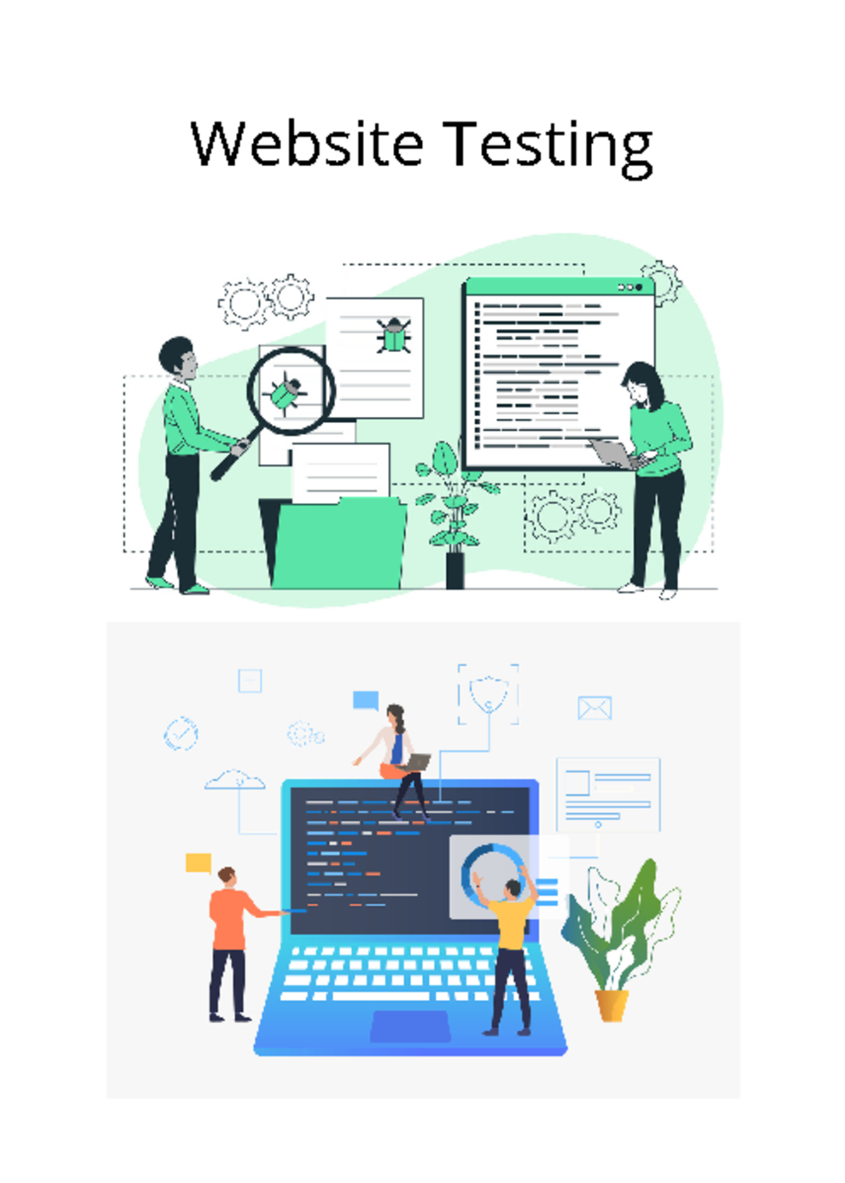 Test scenarios website - Website Testing Test Cases For Header Section ...