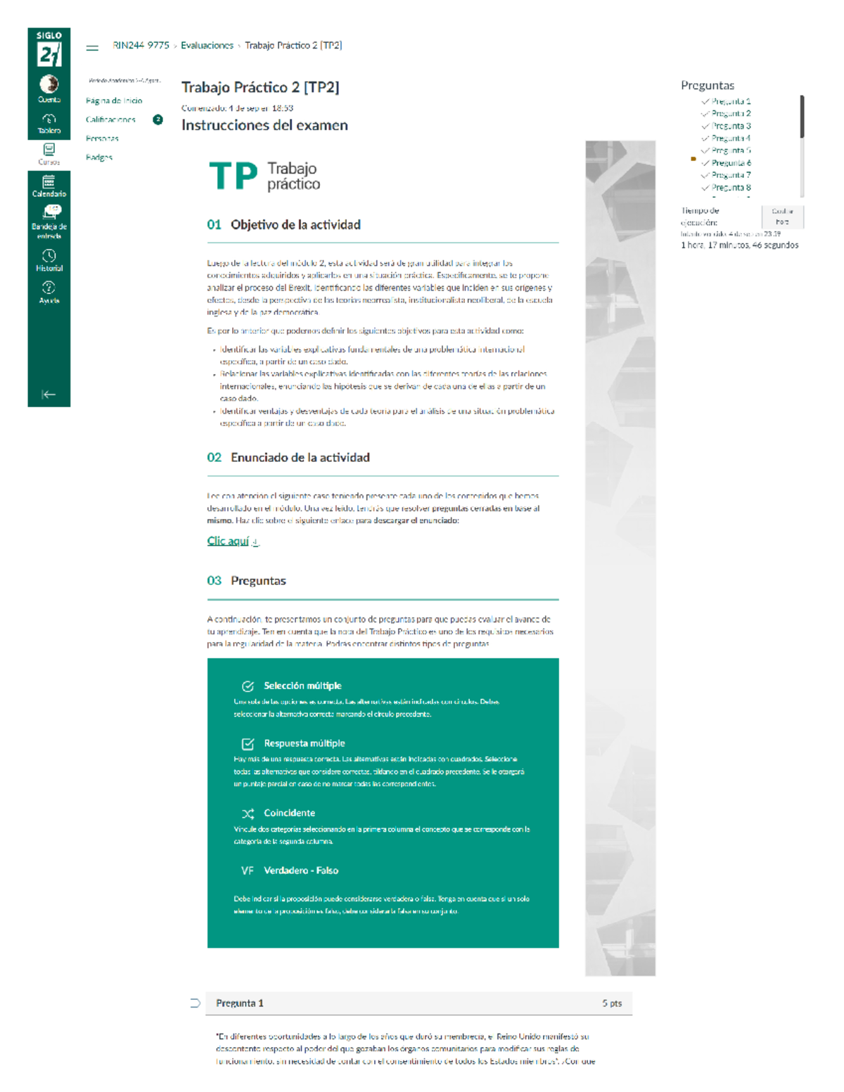 TP2 - Teoria de RRII - La nota del trabajo fue de 72.5 - Teoría de las Relaciones ...